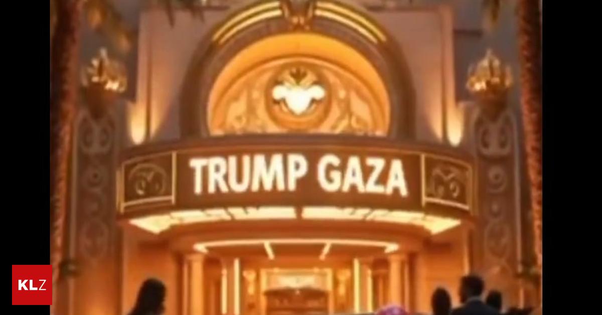 Bizarres KI-Video zeigt Trumps Vision von Gaza-Streifen
